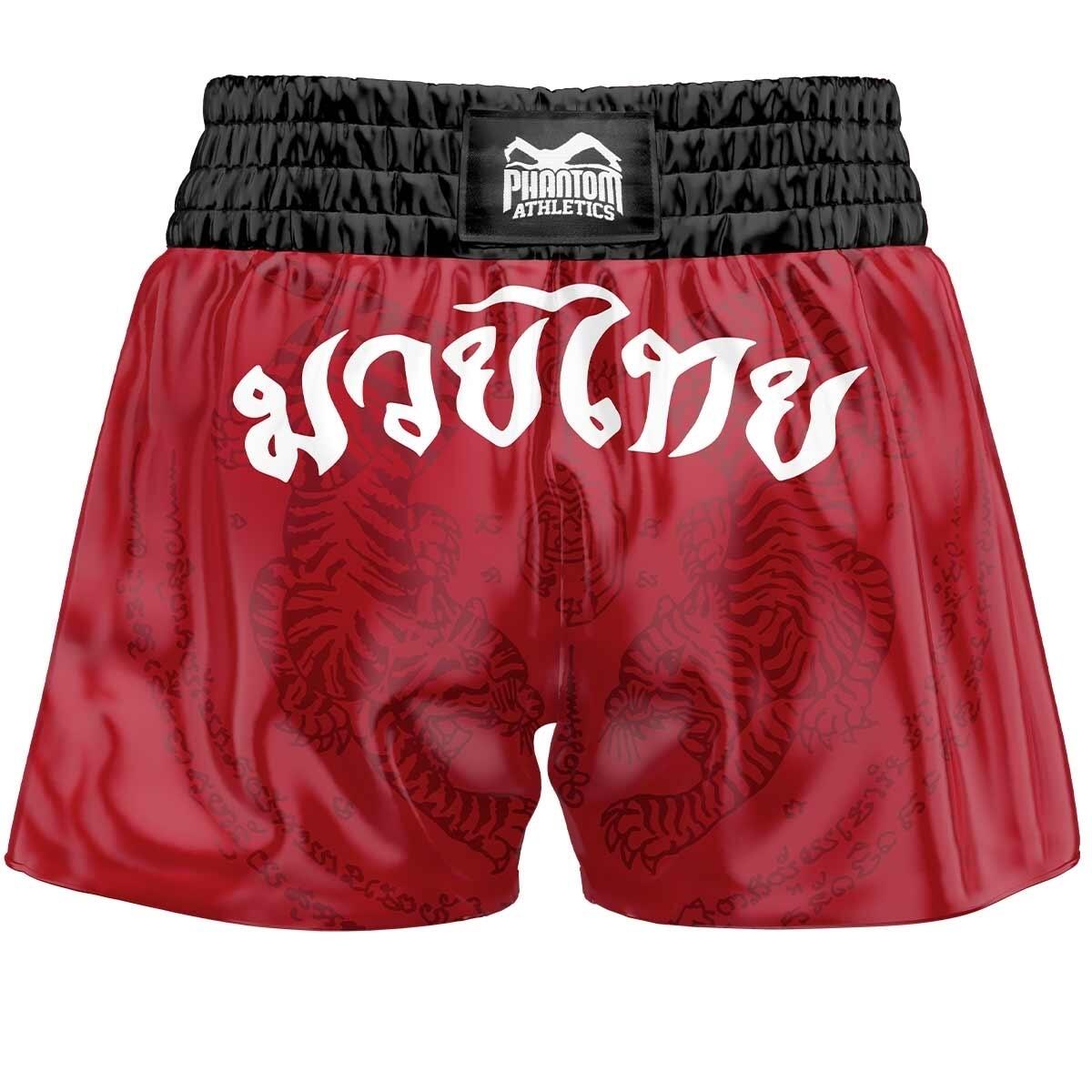 Muay Thai Shorts Phantom Sak Yant – Red – S PHANTOM ATHLETICS | Decathlon