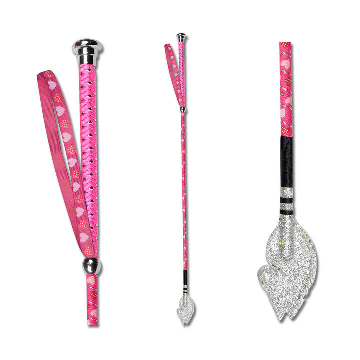 Cravache équitation avec claquette en tête de cheval enfant Waldhausen ...