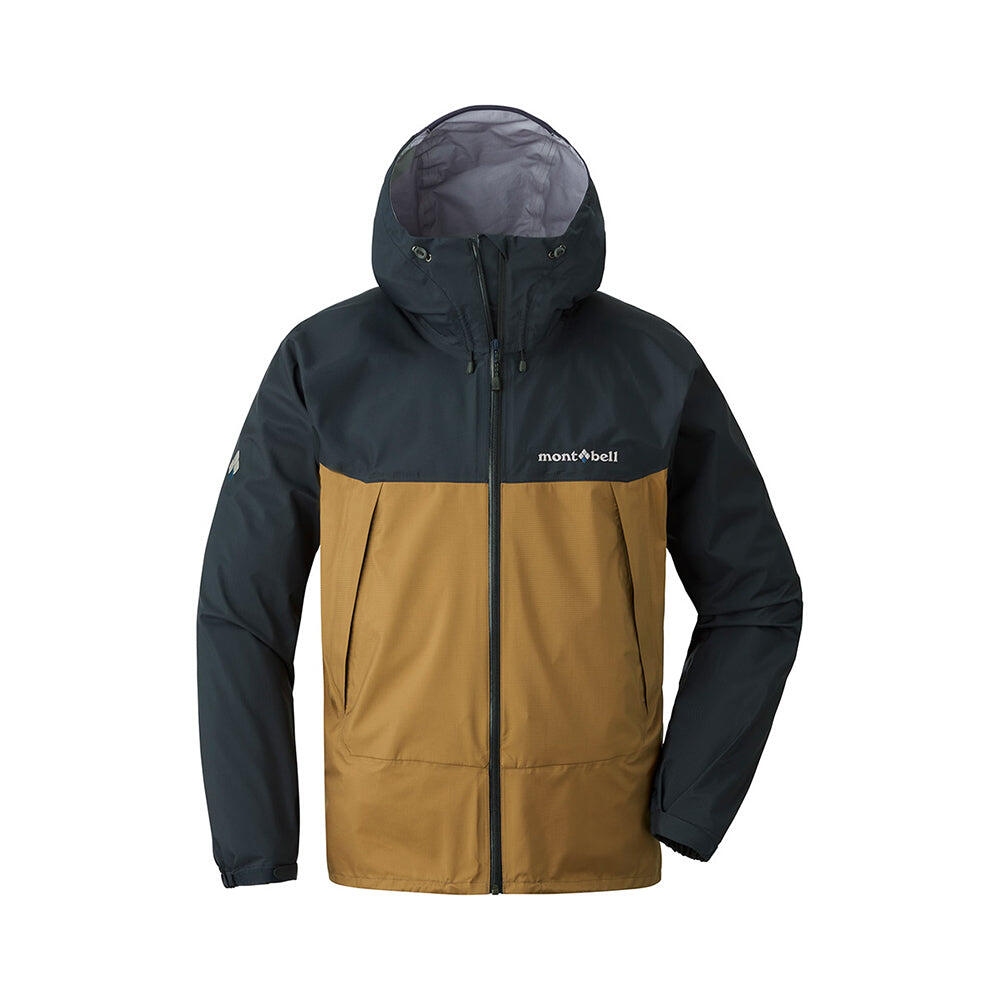 Men s Thunder Pass Waterproof Breathable Sports Jacket Black Gold