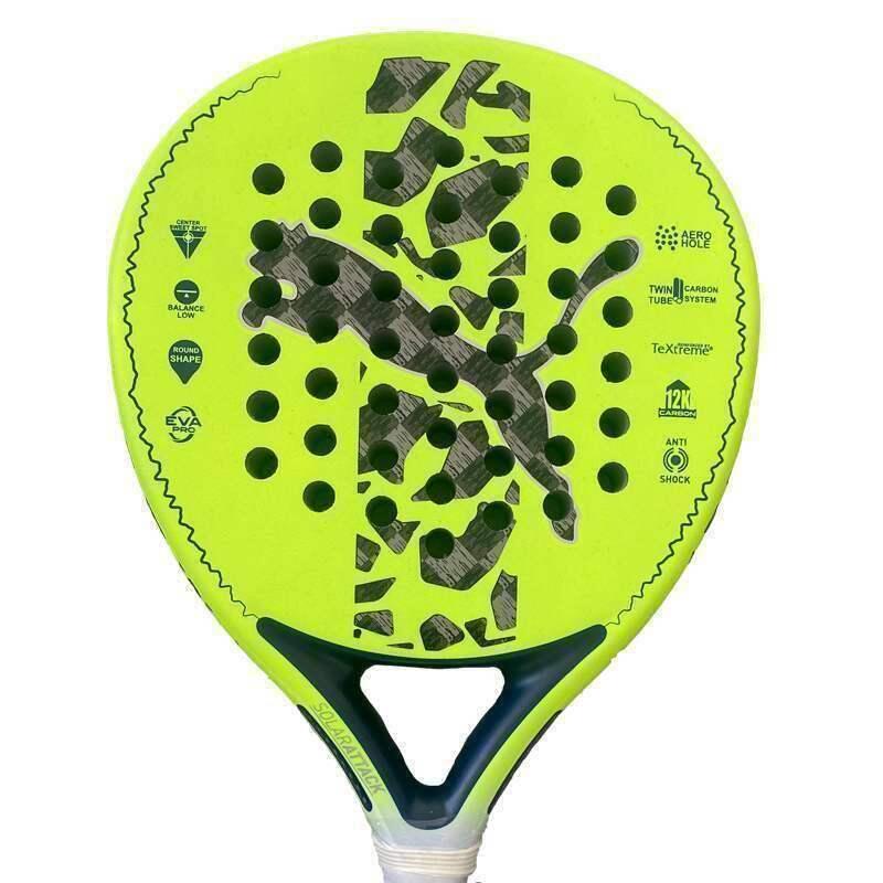 Puma SolarATTACK RND Mens Yellow Padel Racket PUMA | Decathlon