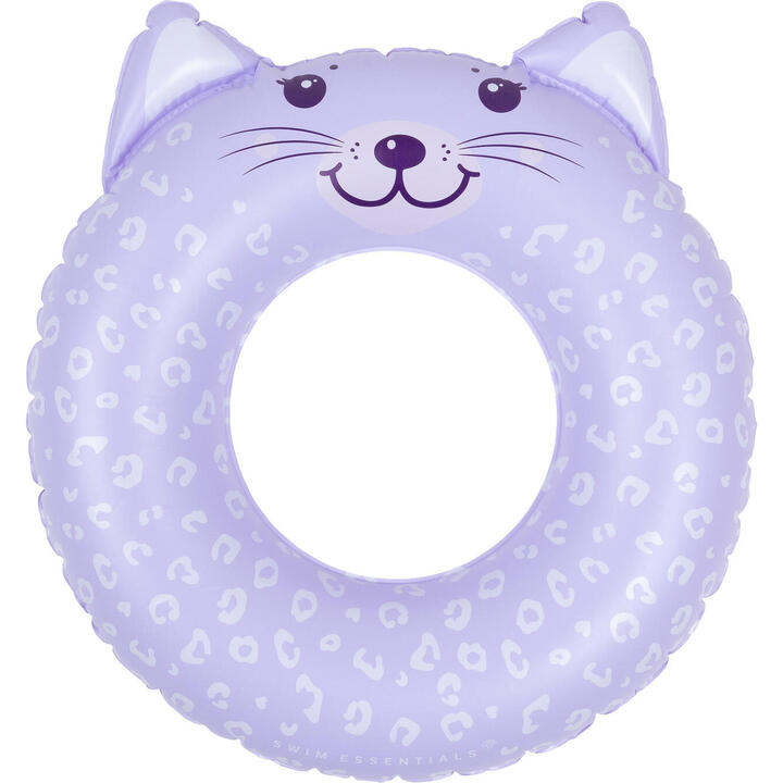 Swim Essentials Swim Ring Animal - Lila - Leopard - Ø 55 Cm SWIM ...
