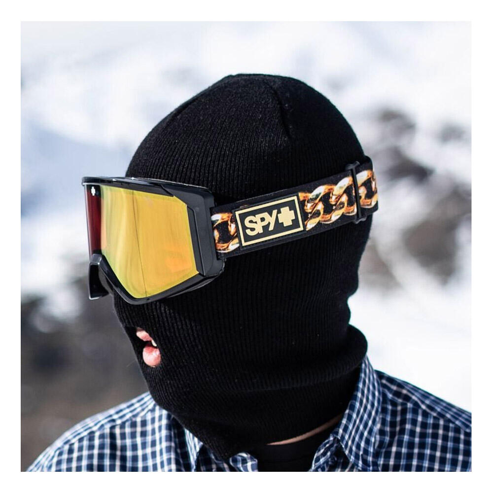 RAIDER Unisex Snow Goggles - SPY+ Club Midnite/ML Rose Gold Spectra ...