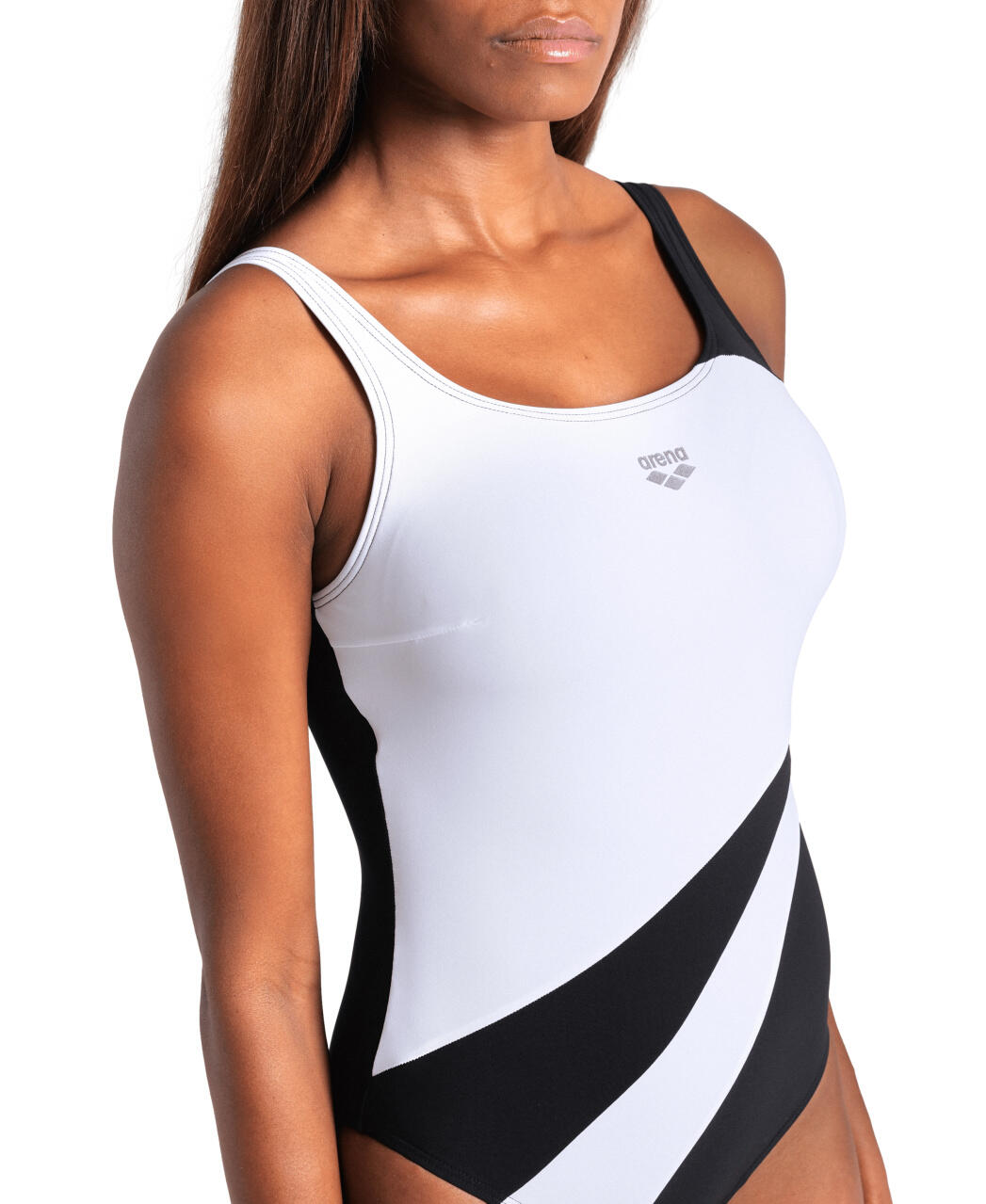 Arena Badeanzug Liliana U Back C Cup Schwarz-Weiß ARENA | Decathlon