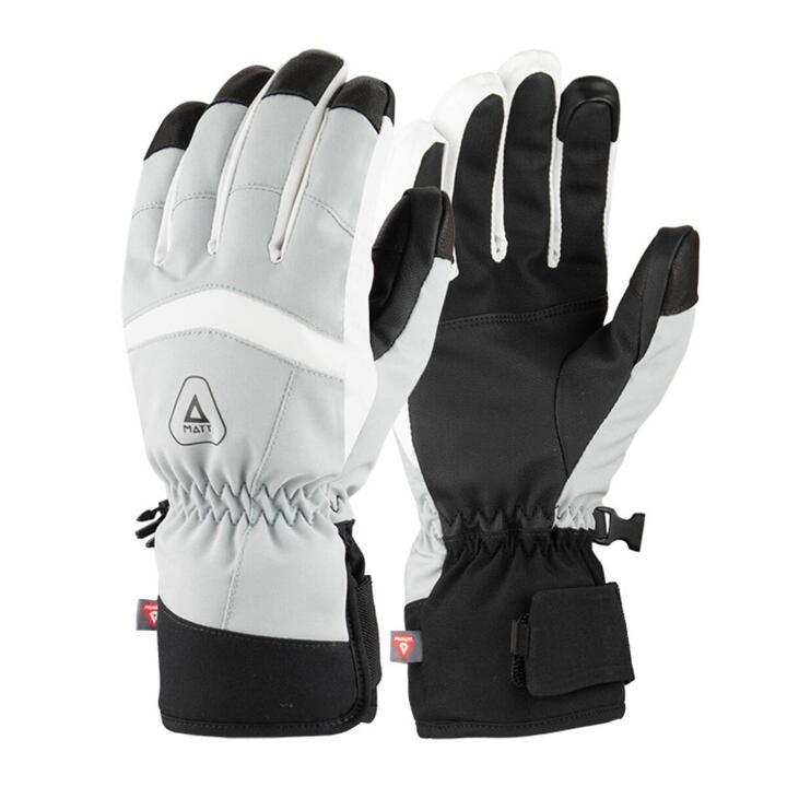 Gants de ski femme MATT Powder gris XL imperméables Primaloft Gold MATT ...