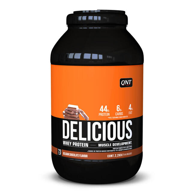 QNT Delicious Whey Protein (2200g) Banana - Białka QNT | Decathlon
