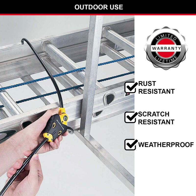 Nastavitelný zámek 4,5 m x 10 mm MASTER LOCK - Decathlon