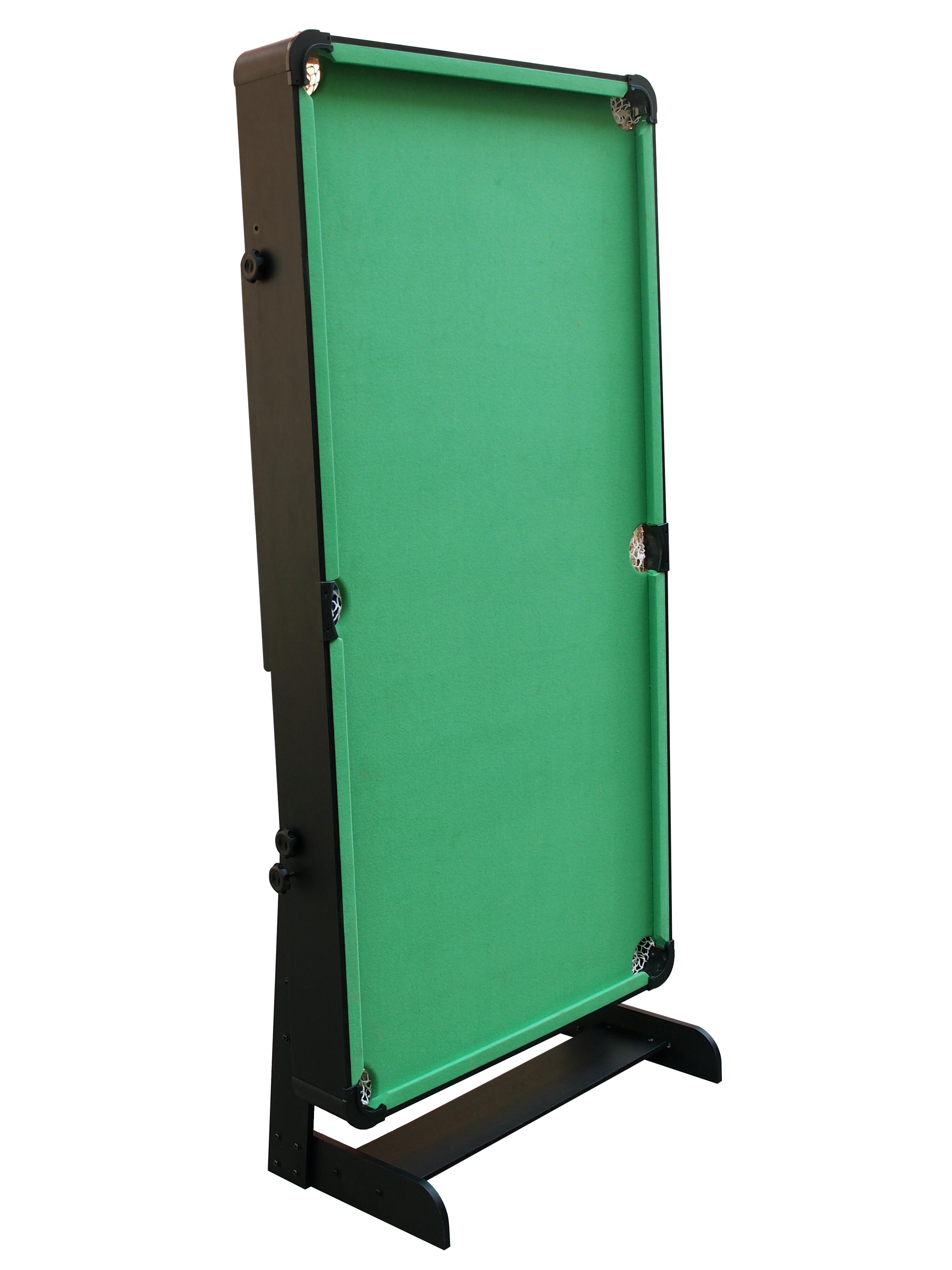 Hustle L Billardtisch, klappbar, 5ft, mit Kugeln, Queues und mehr, Grau ...