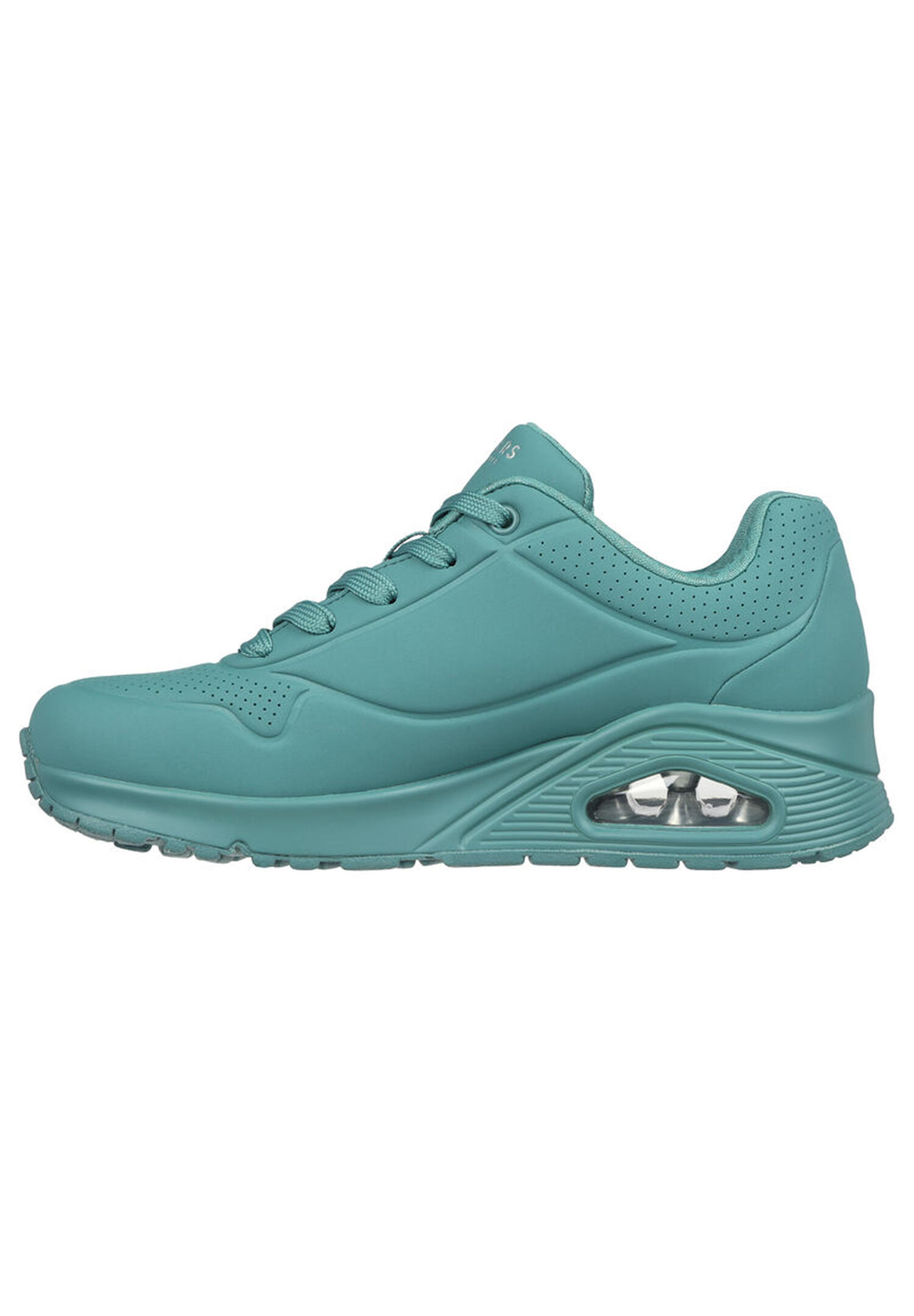Skecher Street Uno -STAND ON AIR Damen Sneaker 73690 TEAL blaugrün ...