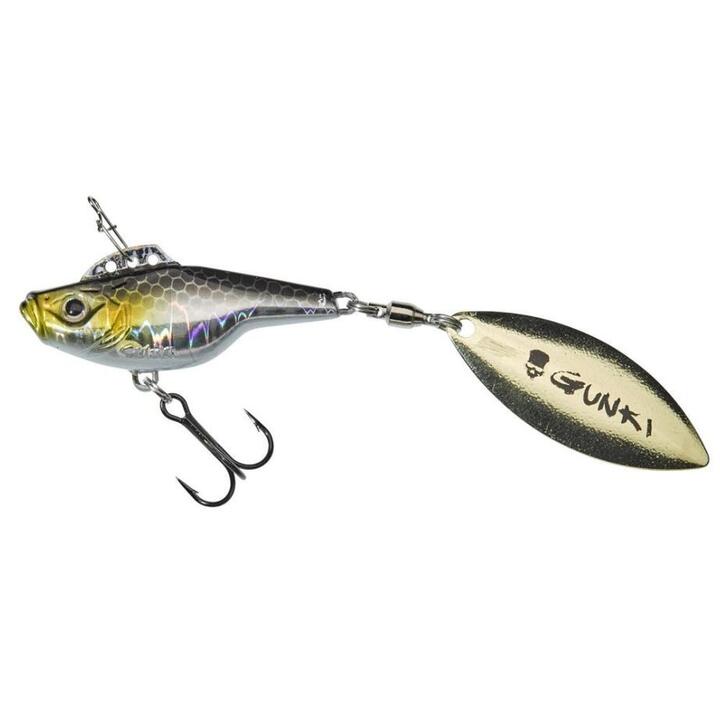 GUNKI - SPINNERTAIL GUNKI JIGER 55, 5.5 CM, 31.1 G BLACK ALIVE | Decathlon