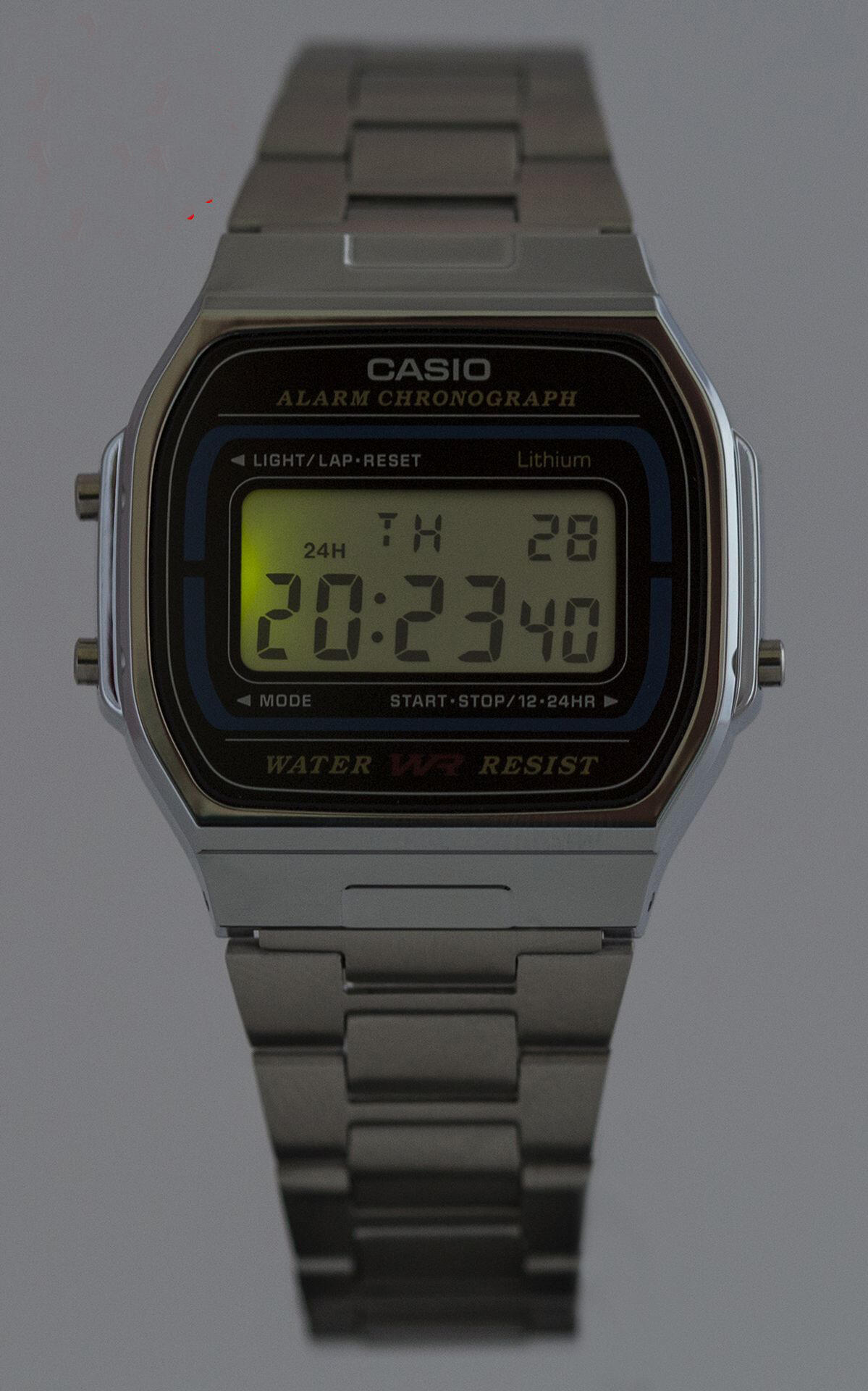 Mens Watch Casio A164WA-1VES, Quartz, 35mm, 3ATM CASIO | Decathlon
