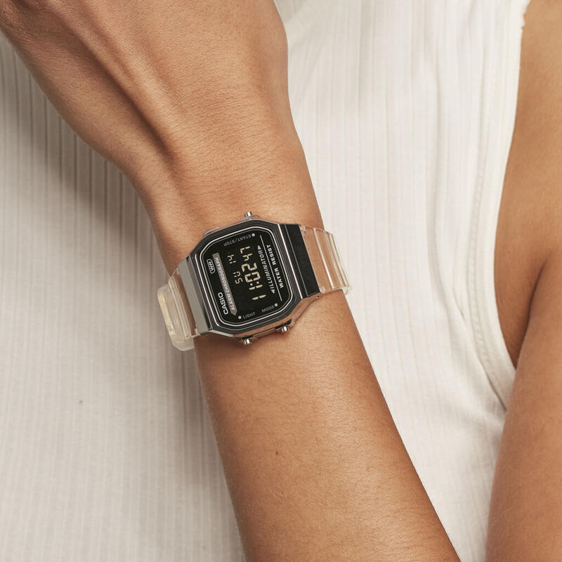 Montre Femme Casio A168XES-1BEF, Quartz, 36mm, 3ATM CASIO | Decathlon