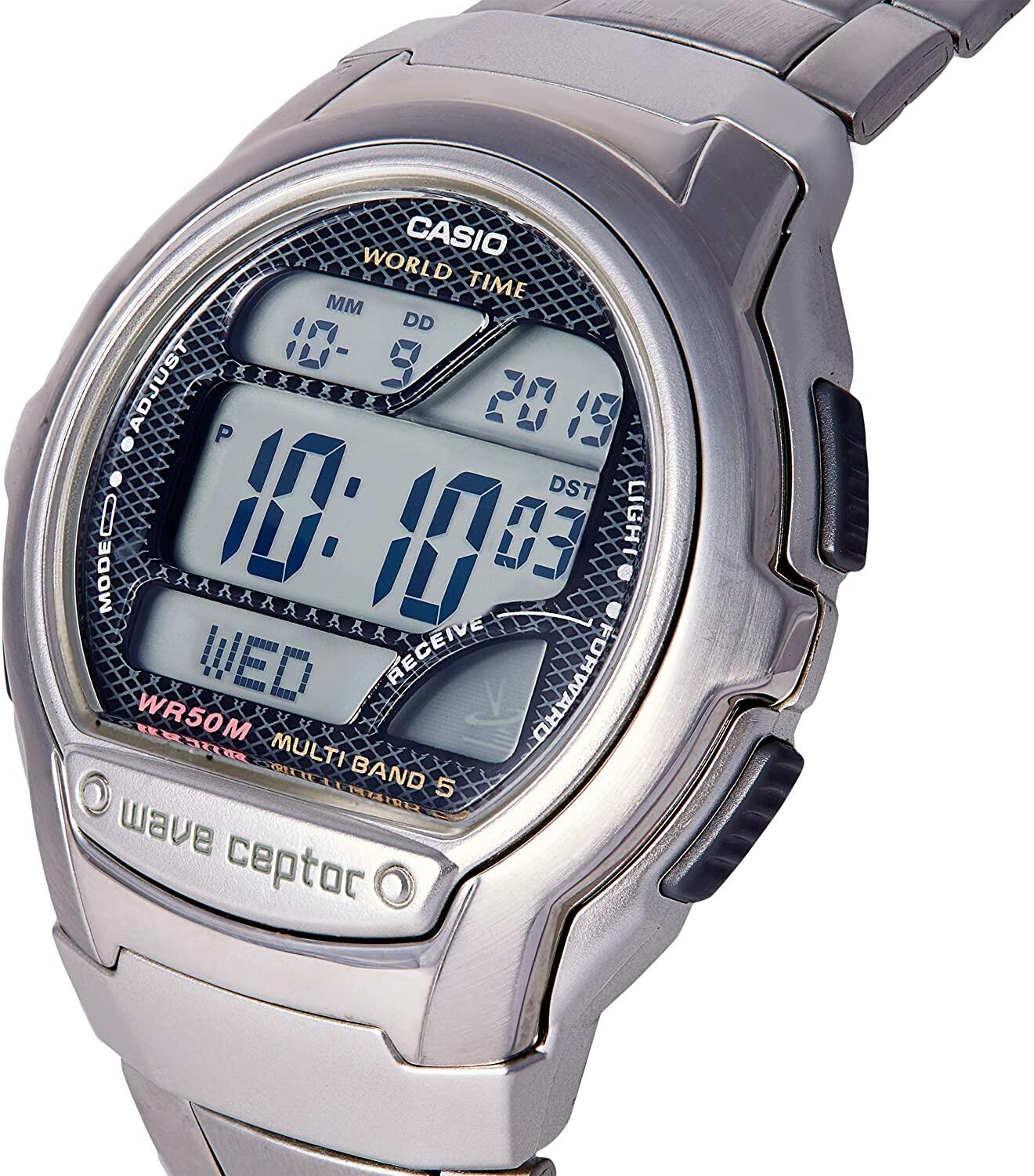 Mens Watch Casio WV-58RD-1AEF, Quartz, 43mm, 5ATM | Decathlon