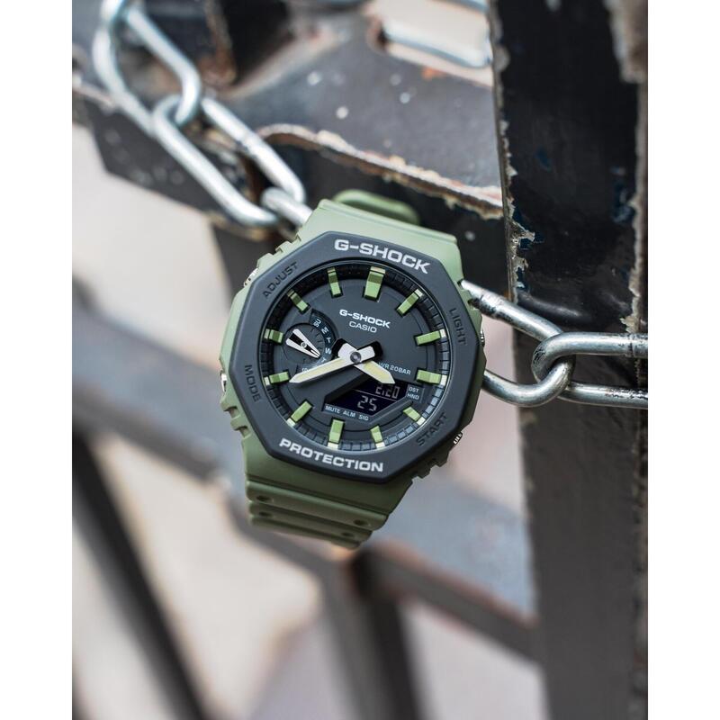 Montre Homme Casio Ga 2110su 3aer Quartz 45mm 20atm Casio Decathlon