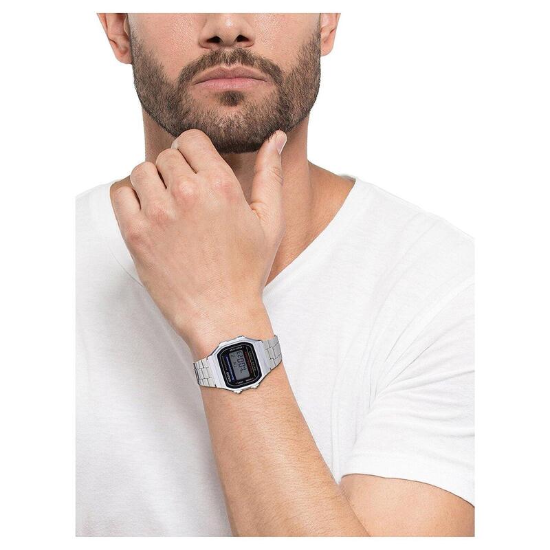 Montre Homme Casio A168WEM-1EF, Quartz, 36mm, 3ATM CASIO | Decathlon