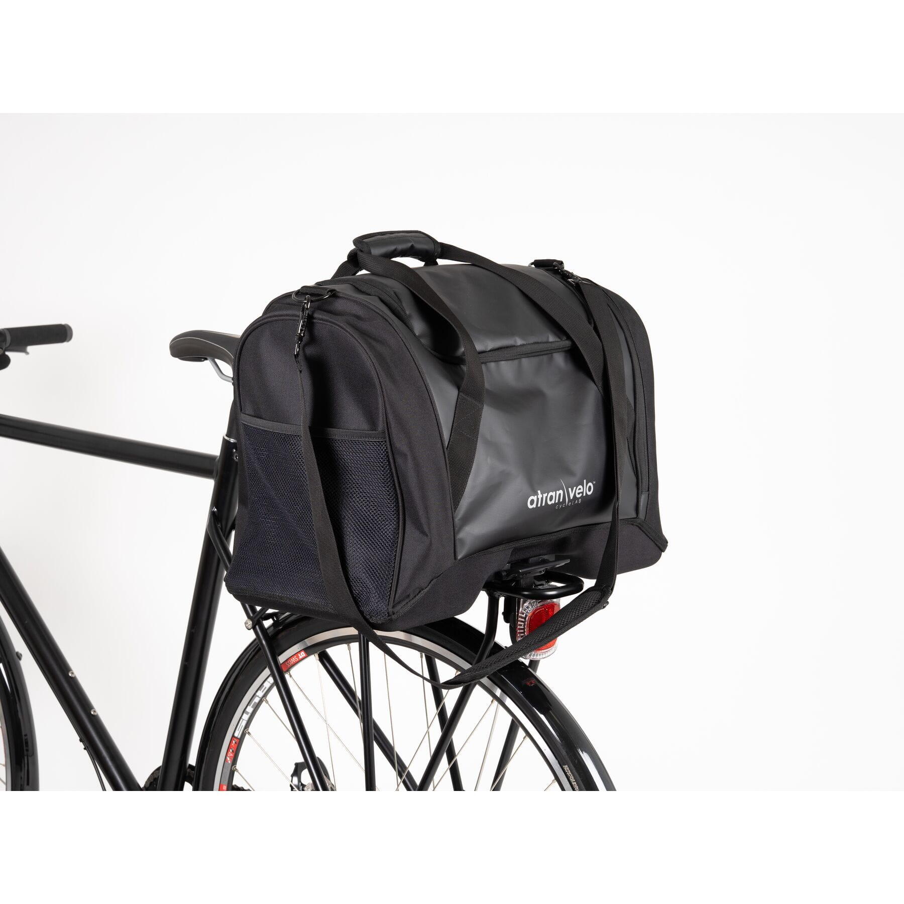AtranVelo AVS Pulse Duffle Bag Black 36 Litre ATRAN VELO | Decathlon