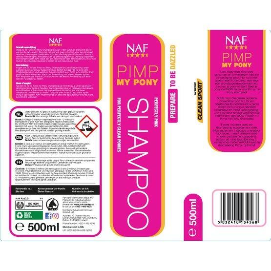 NAF Pimp My Pony Shampoo - 500 ml | NAF | Decathlon.nl