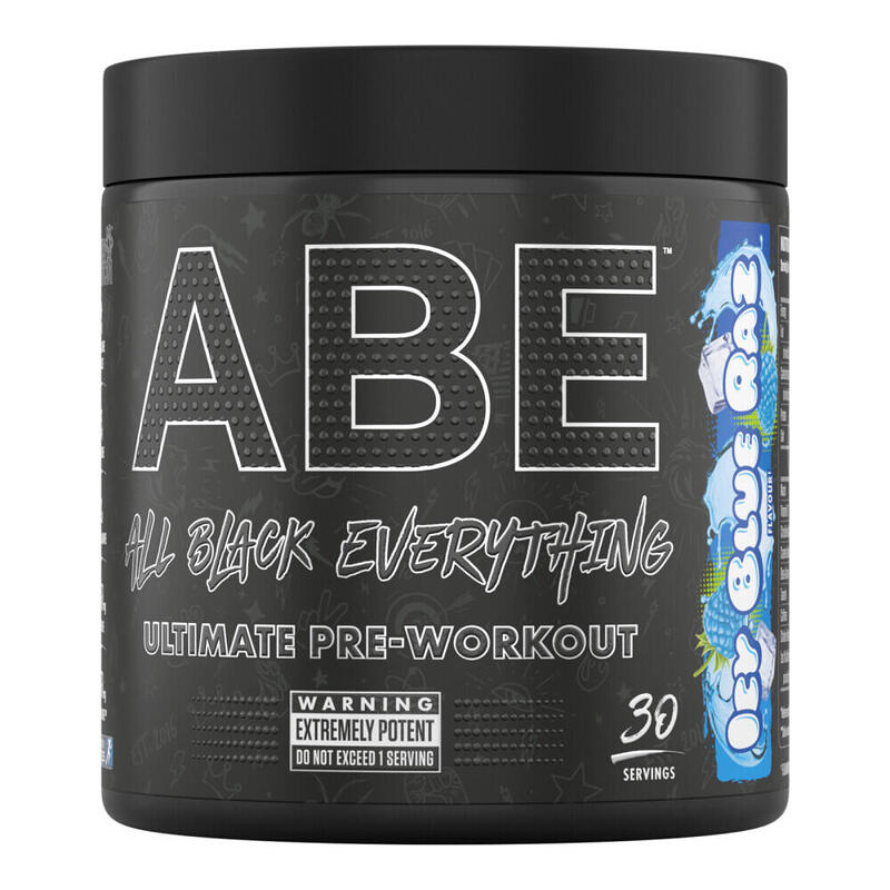 ABE Ultimate Pre-Workout - Icy Blue Raz - 375 grammes (30 doses ...