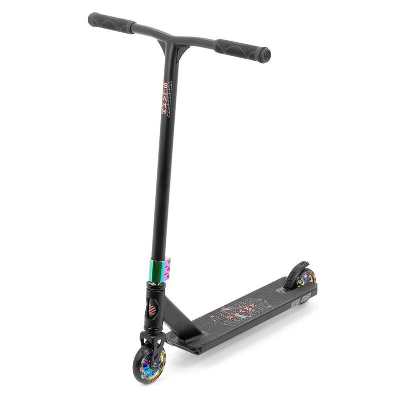Slamm Classic Stunt Scooter Neochrome SLAMM SCOOTERS - DECATHLON