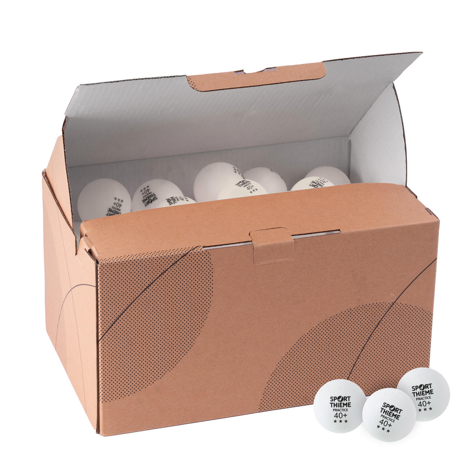 Table Tennis Balls Practice White Tischtennis Unisex SPORT THIEME ...