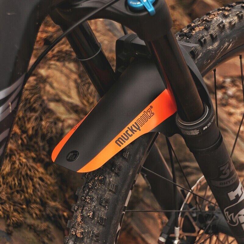 Mucky Nutz Orange Face Fender V2 Mountain Bike Front Mudguard MUCKY ...