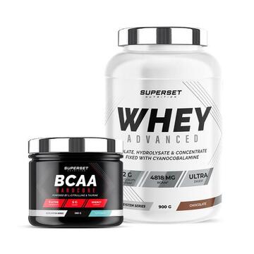 SUPERSET NUTRITION Spiervormingsprogramma - Wei-eiwit - BCAA | Decathlon