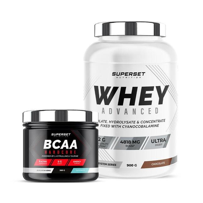 SUPERSET NUTRITION Spiervormingsprogramma - Wei-eiwit - BCAA | Decathlon