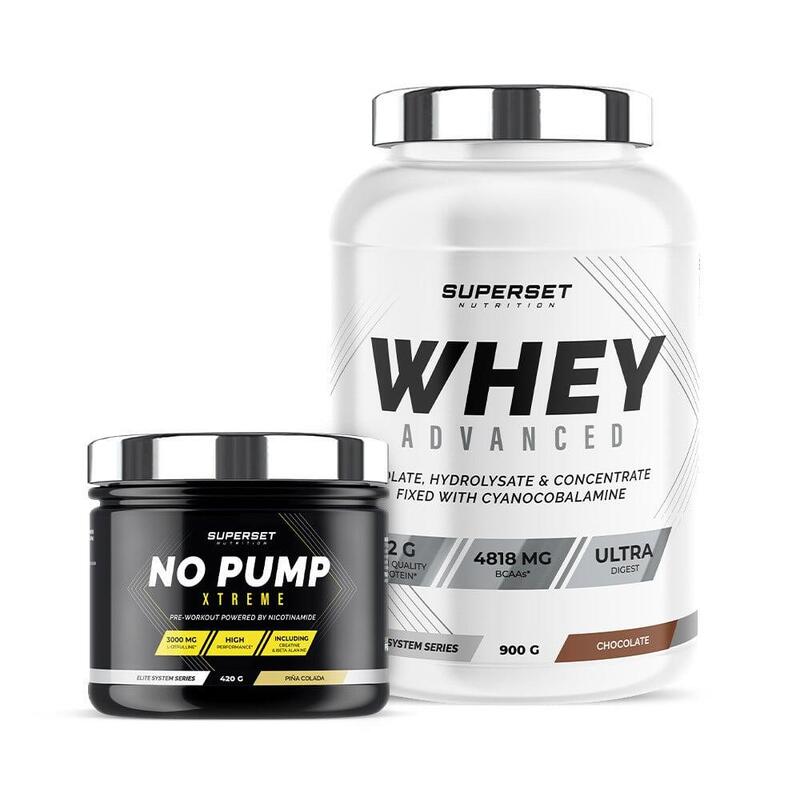 SUPERSET NUTRITION Programma voor fitness en energie - Wei-eiwit - Pre ...