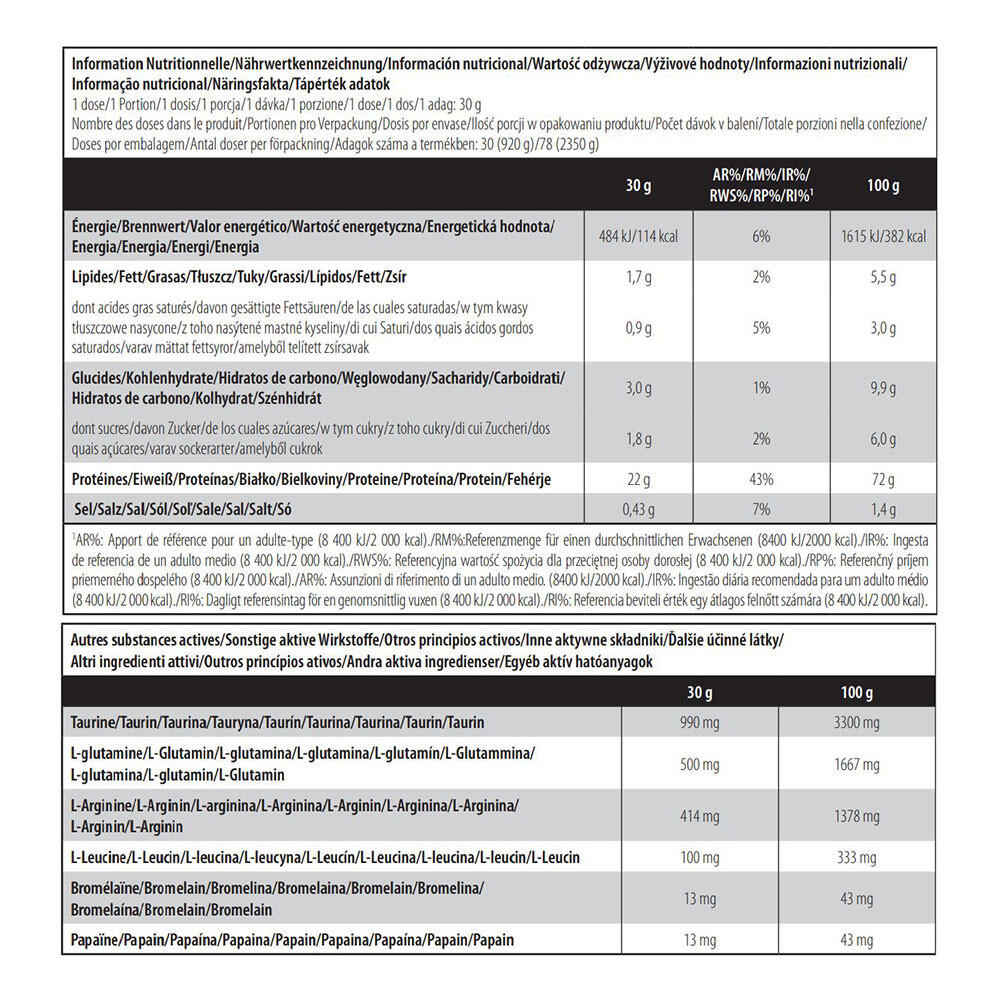 Whey Protein - 100% Whey Professional (2,350kg) - Fräser | Decathlon