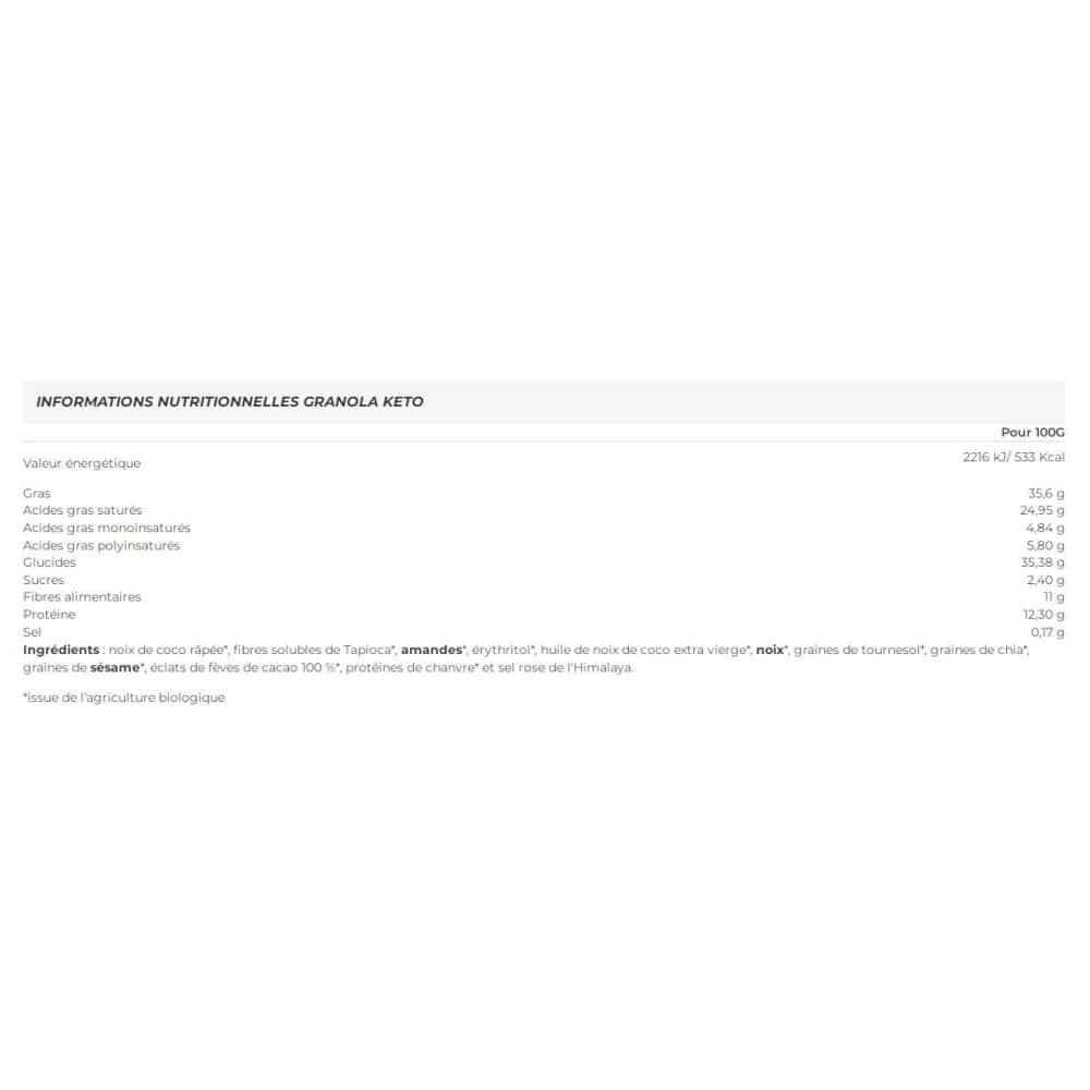 Cerealien & Granola - Keto Granola (275g) LA NEWYORKINA | Decathlon