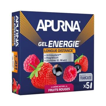 Gels énergétiques | Boîte Gel Energie (5x35g) | Fruits Rouges APURNA ...