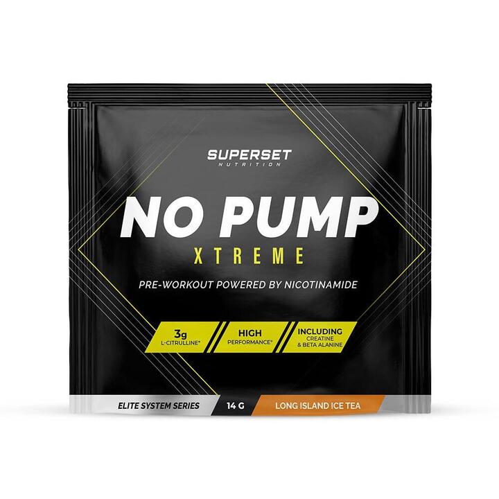 Preworkout | Echantillon No Pump Xtreme (14g) | Pina Colada SUPERSET ...