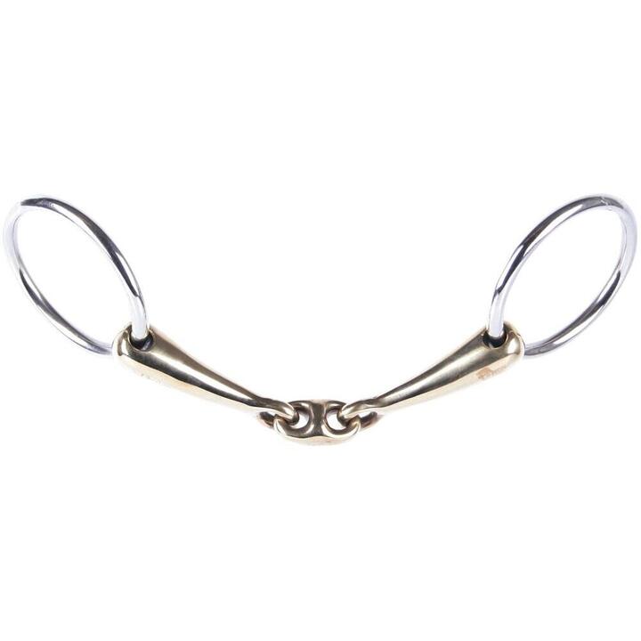 Mors 2 anneaux double brisure pour cheval Harry's Horse HARRYS HORSE ...