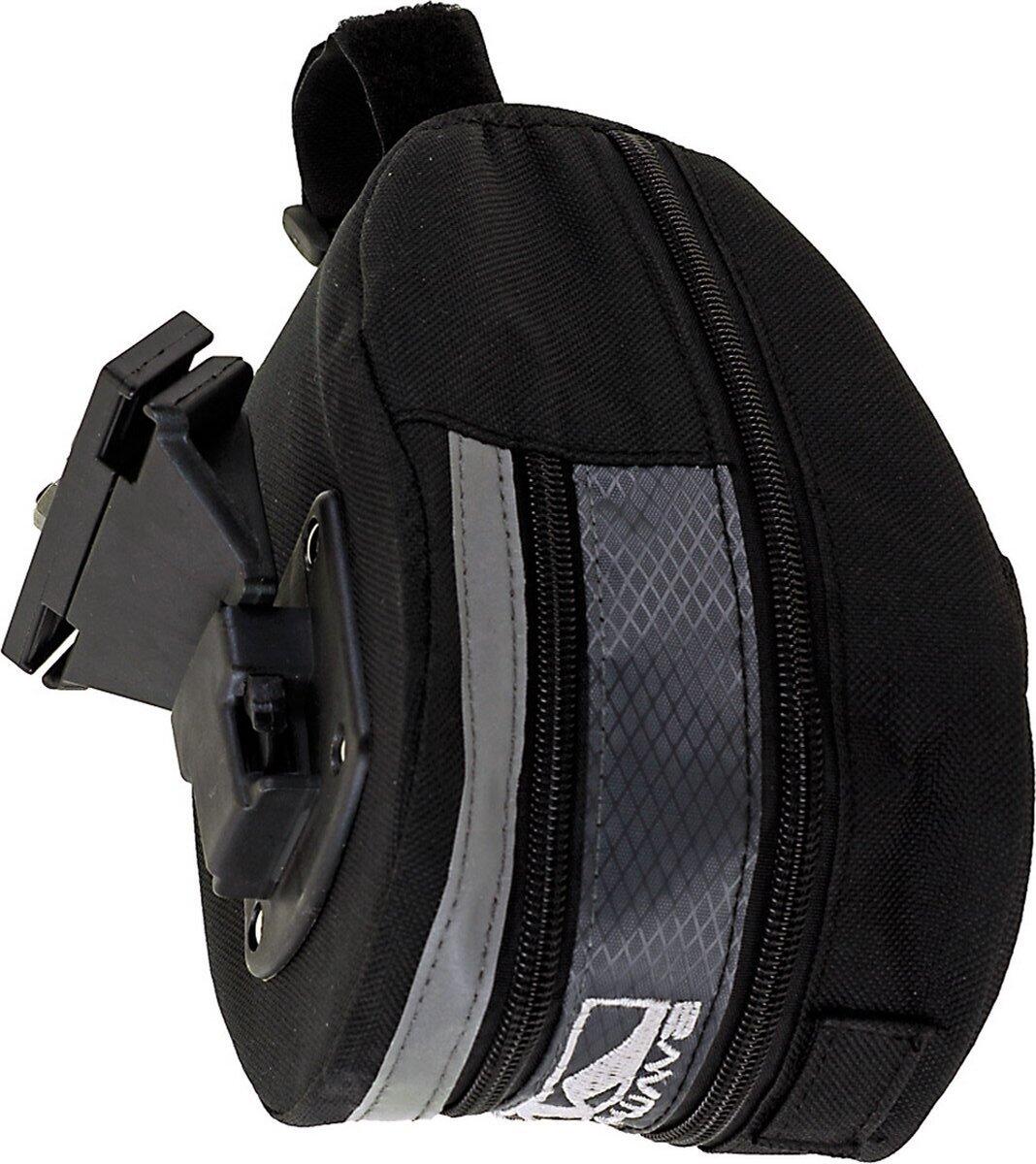 M-WAVE Tilburg Large Cycling Saddle Bag Black - Up to 2L M WAVE | Decathlon