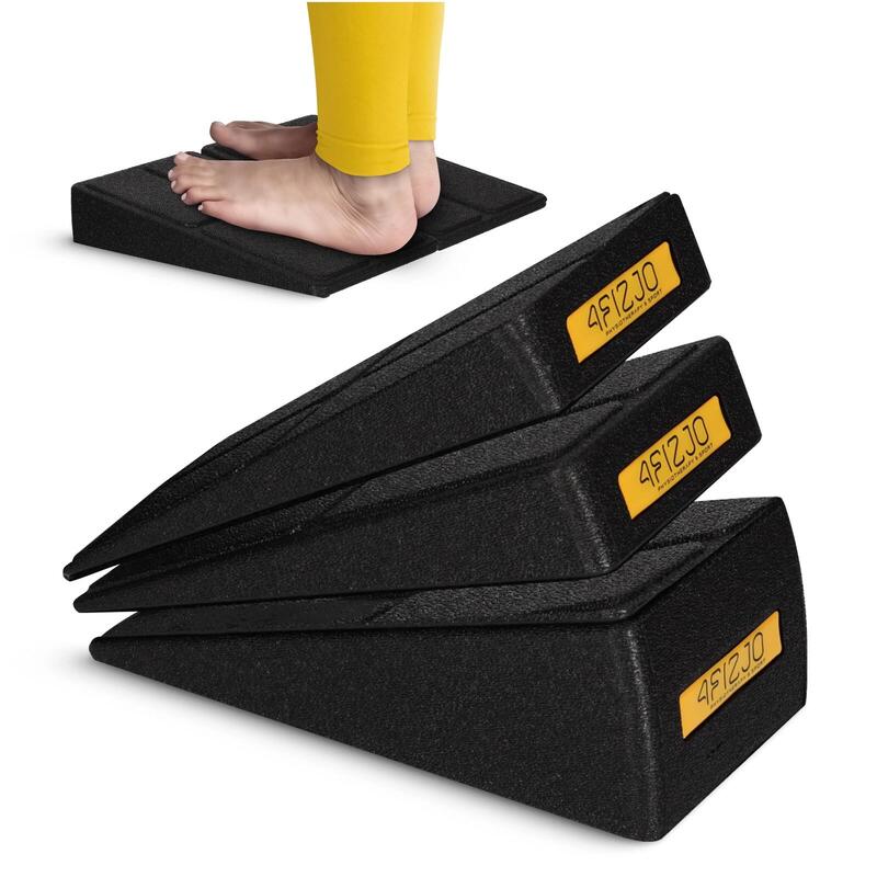 Klin do rozciągania łydek Slant Board 4FIZJO regulowany 4FIZJO | Decathlon