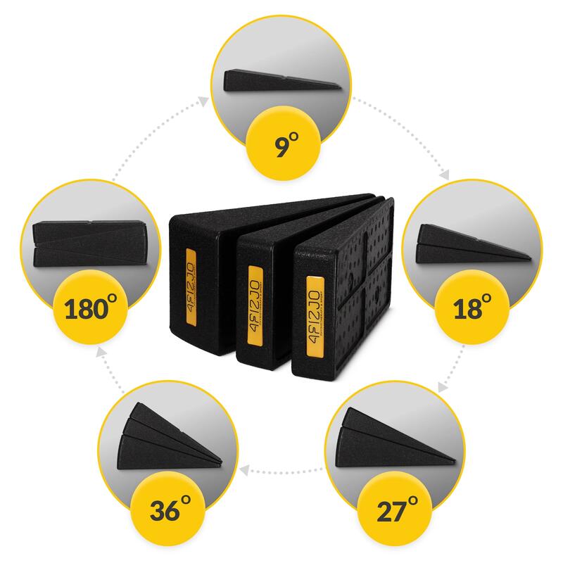 Klin do rozciągania łydek Slant Board 4FIZJO regulowany 4FIZJO | Decathlon