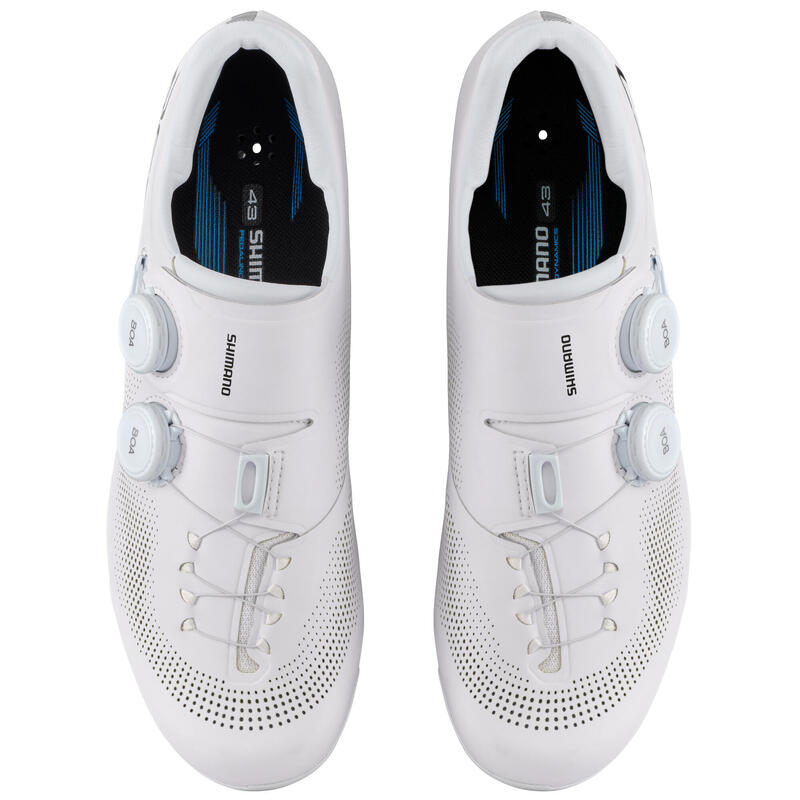Rennrad - Fahrradschuhe SH-RC703 WIDE, weiß | SHIMANO | Decathlon.ch
