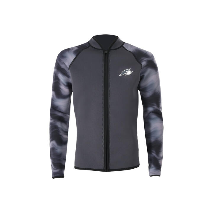 F2 Herren Neopren Oberteil Wave Jacket 2,5 mm XXL Anthrazit 2024/25 F2 ...