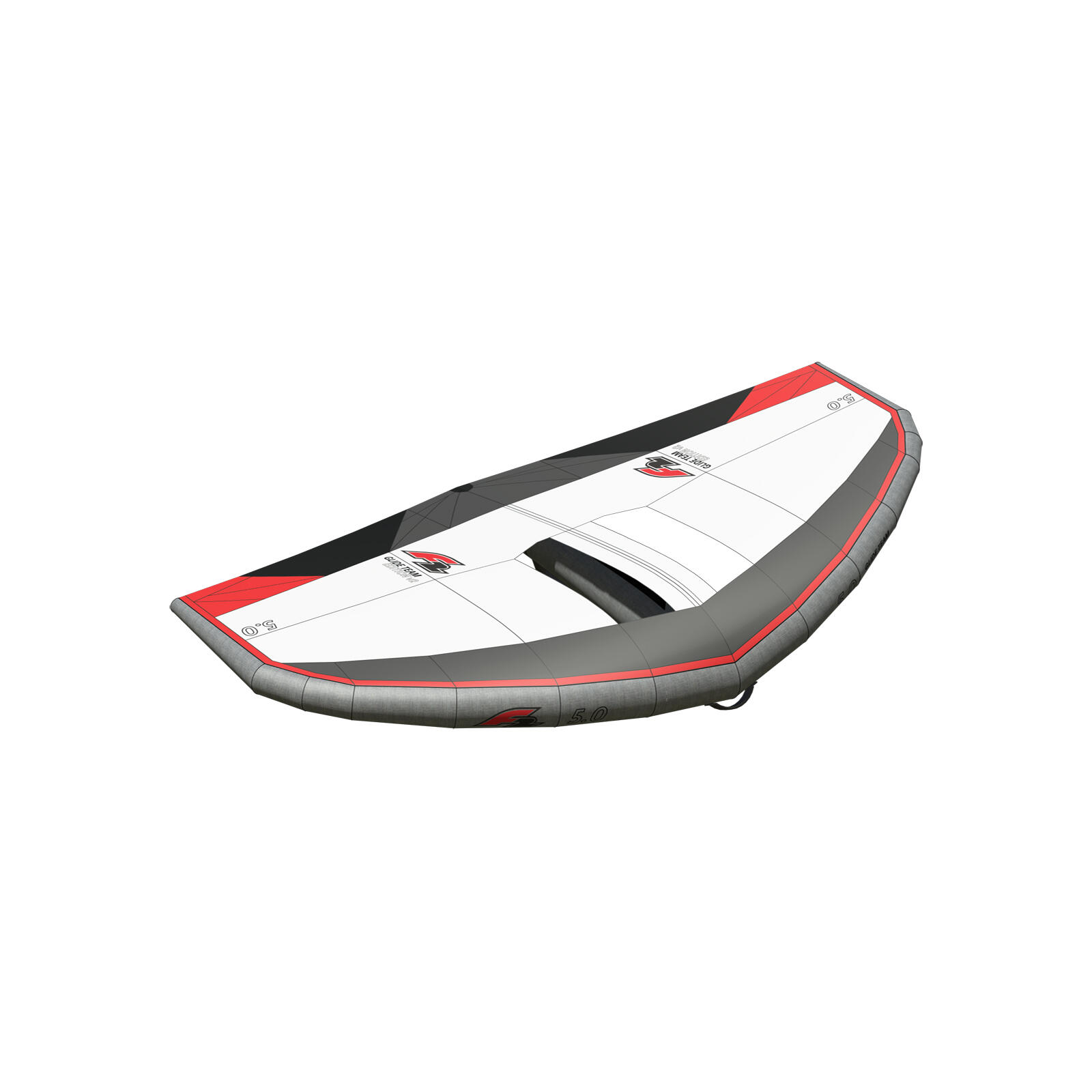 F2 Wing Glide Team Edition v2 Carbon Handle 4,2 qm Weiss/Grau 2024/25 ...