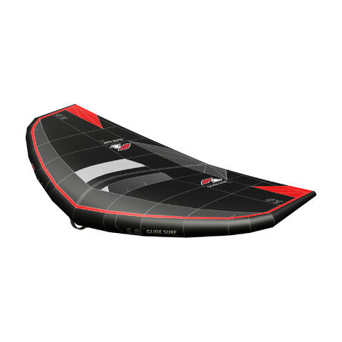 F2 Wing Glide Surf v2 Stiff Handle 7,5 qm Schwarz/Rot 2024/25 F2 ...