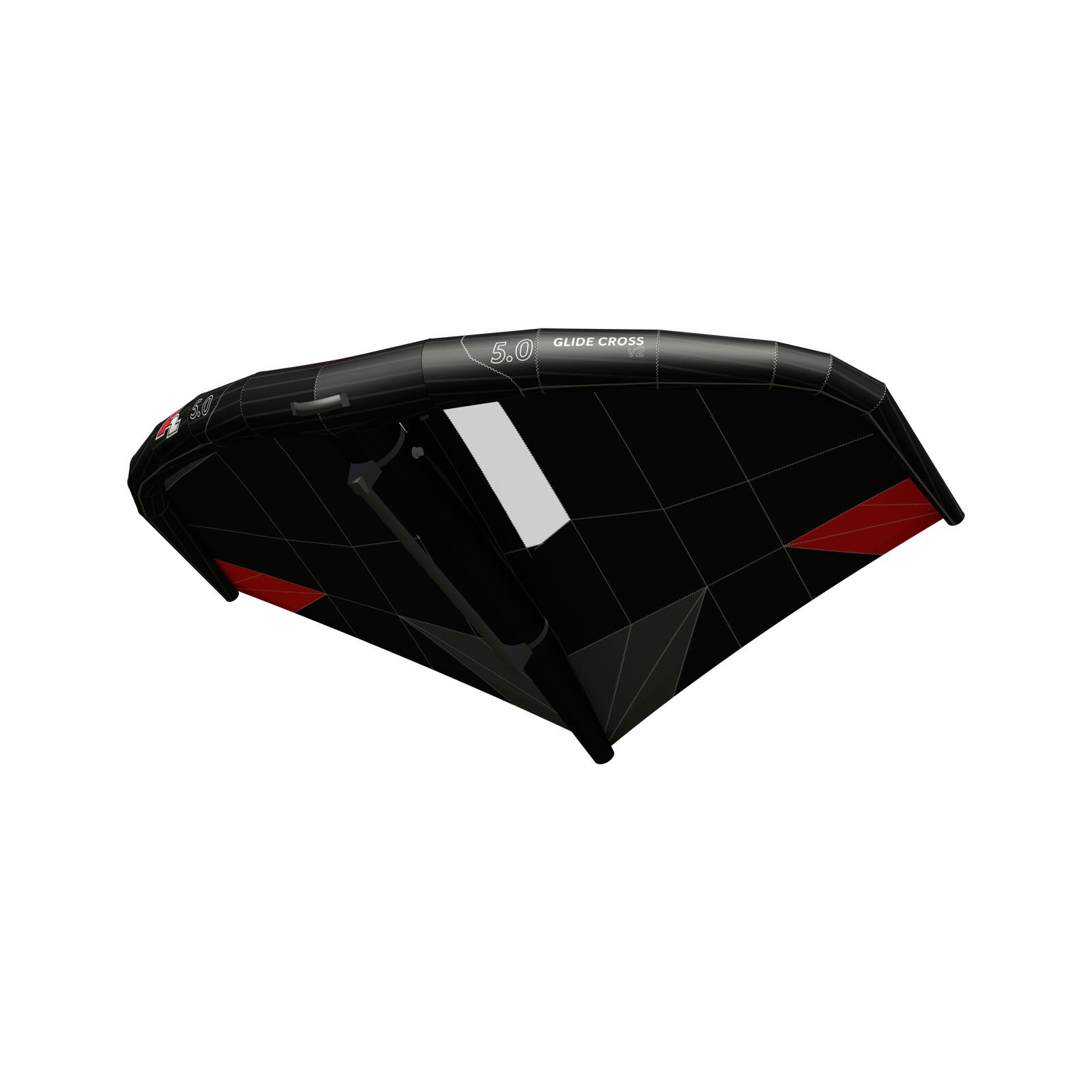 F2 Wing Glide Cross v2 Stiff Handle 3,5 qm Schwarz | Decathlon