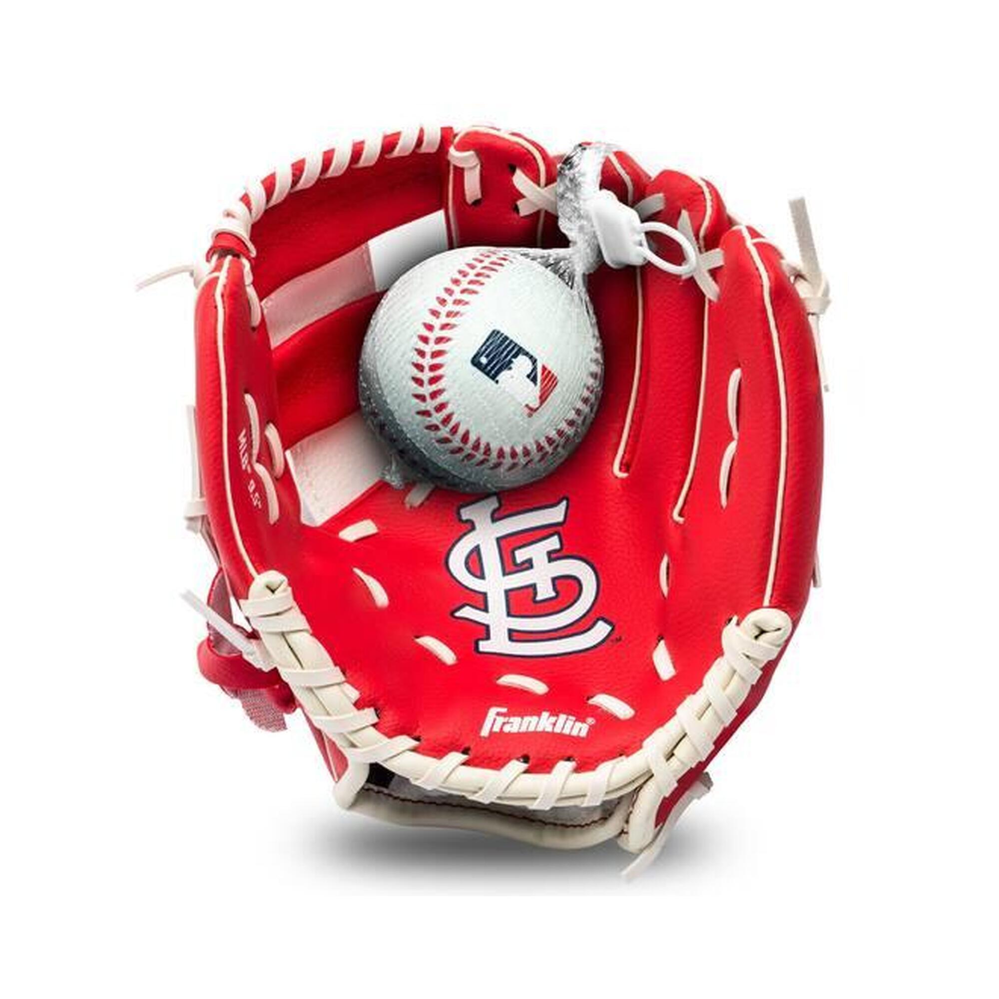 FRANKLIN Franklin 9,5 Inch Jeugd MLB Handschoen en Ballen Set Team ...