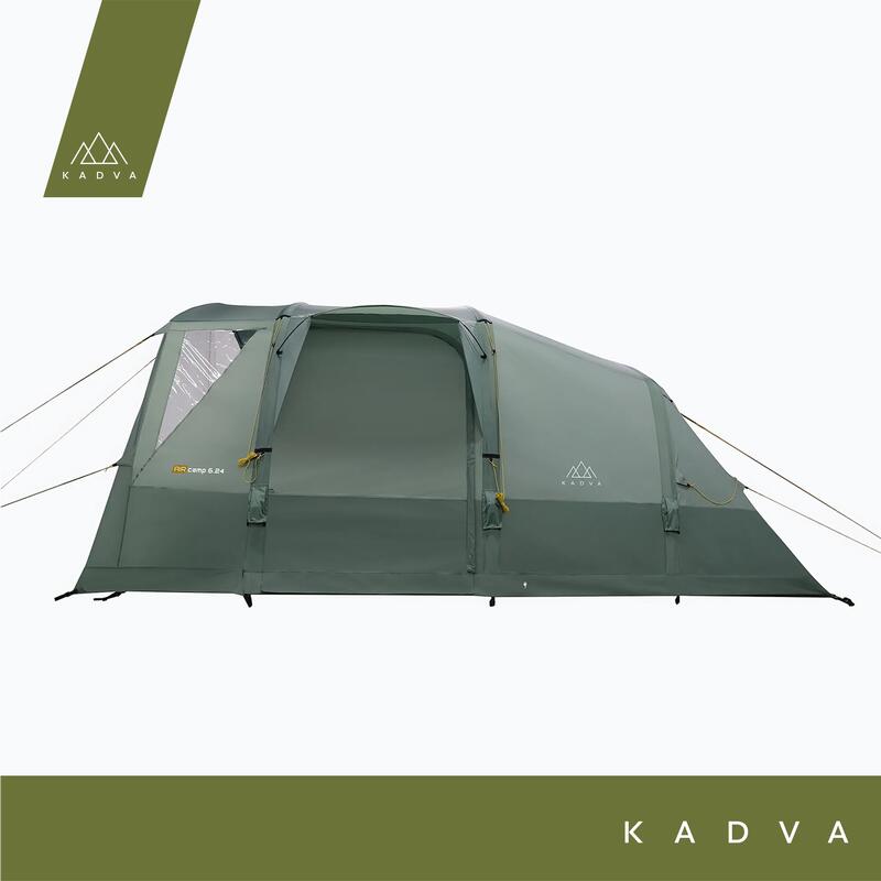 KADVA - KADVA AIRcamp 6.24 Cort de camping pentru 6 persoane | Decathlon