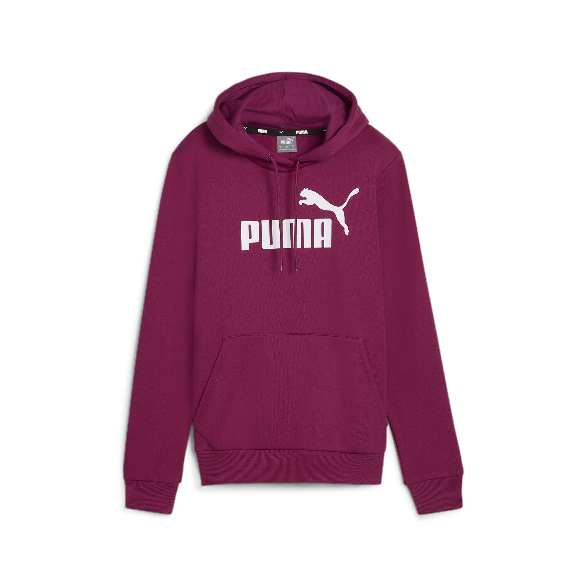 Damska bluza z kapturem i logo Essentials FL PUMA Intense Red ...