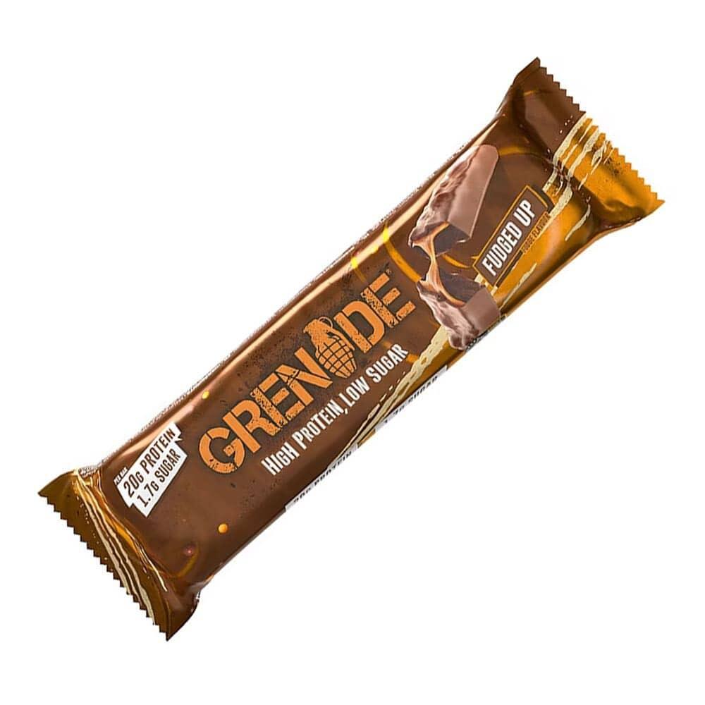 Grenade Protein Bar (12x60g) Fudged Up! - Barre - Barrette proteiche ...