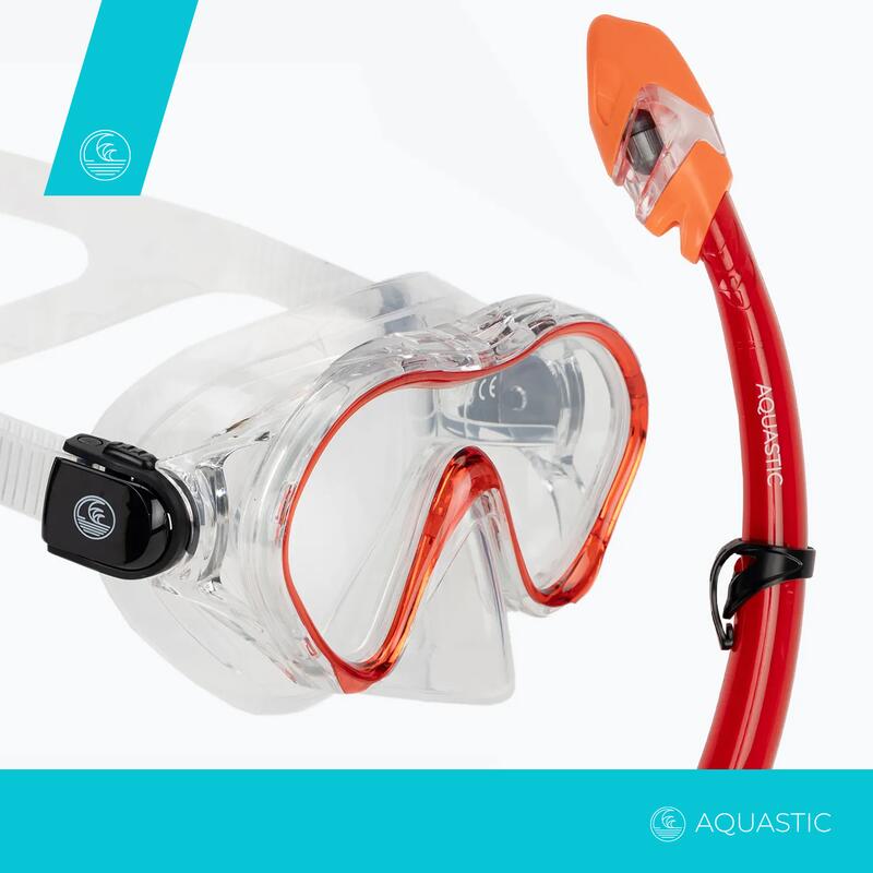 Zestaw do snorkelingu dziecięcy AQUASTIC Minke AQUASTIC | Decathlon