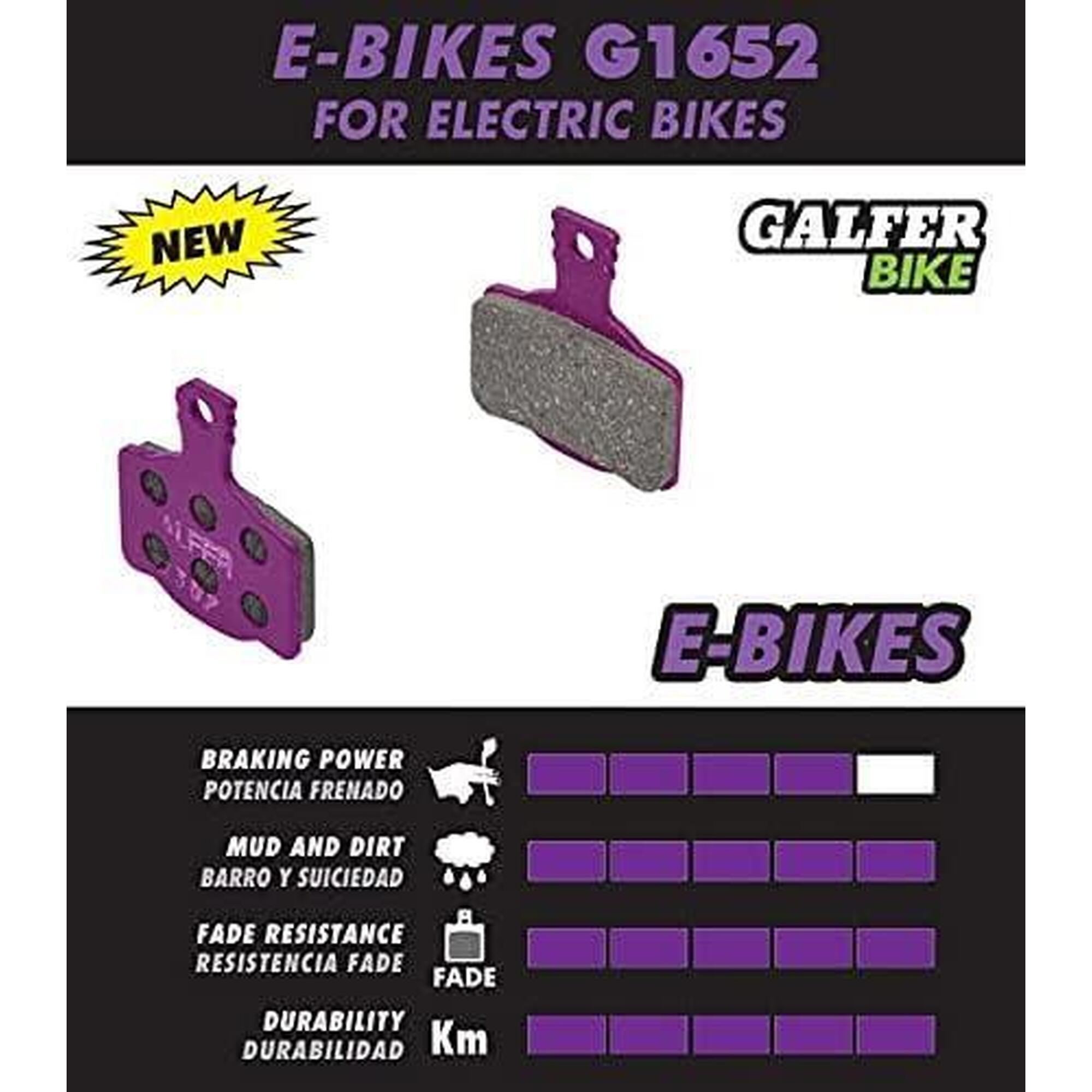 Patin de frein E-bike G1652 - Shimano XT & Zee GALFER | Decathlon