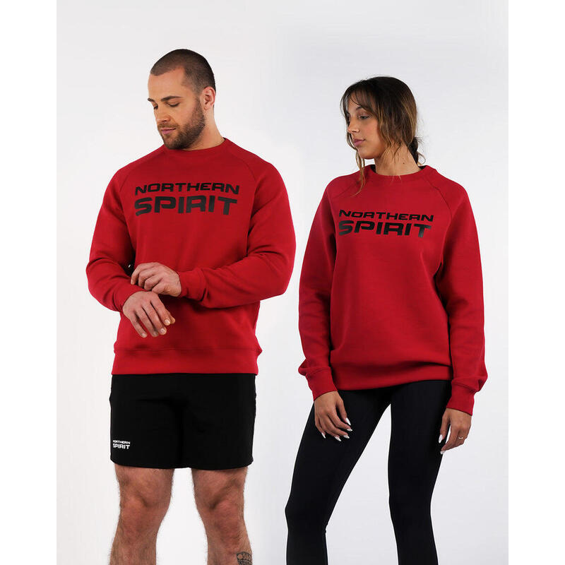 Sweat unisexe NORTHERN SPIRIT Oversized - Rouge NORTHERN SPIRIT | Decathlon