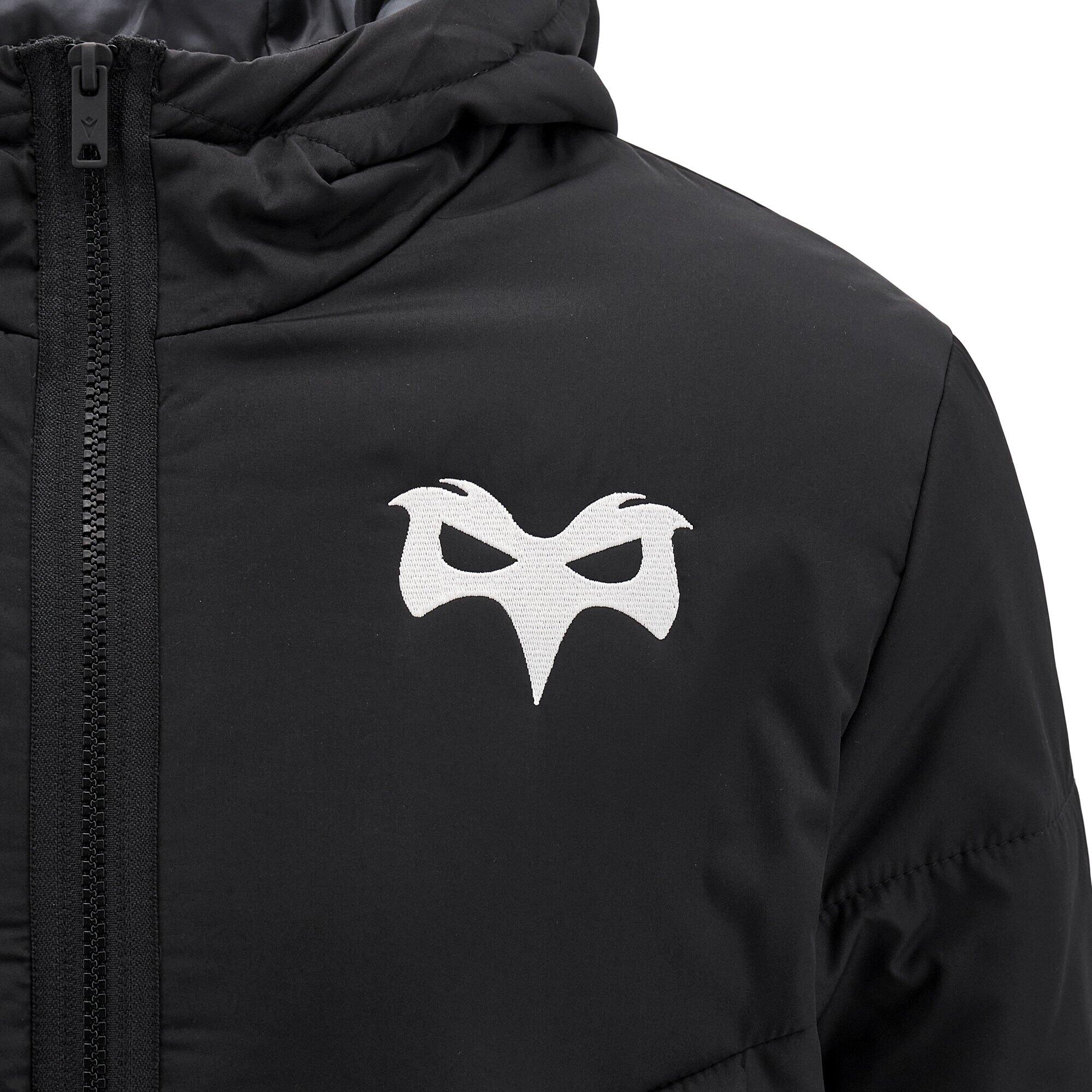 Macron Ospreys Rugby 2024/25 Adults Below Knee Bench Jacket MACRON ...