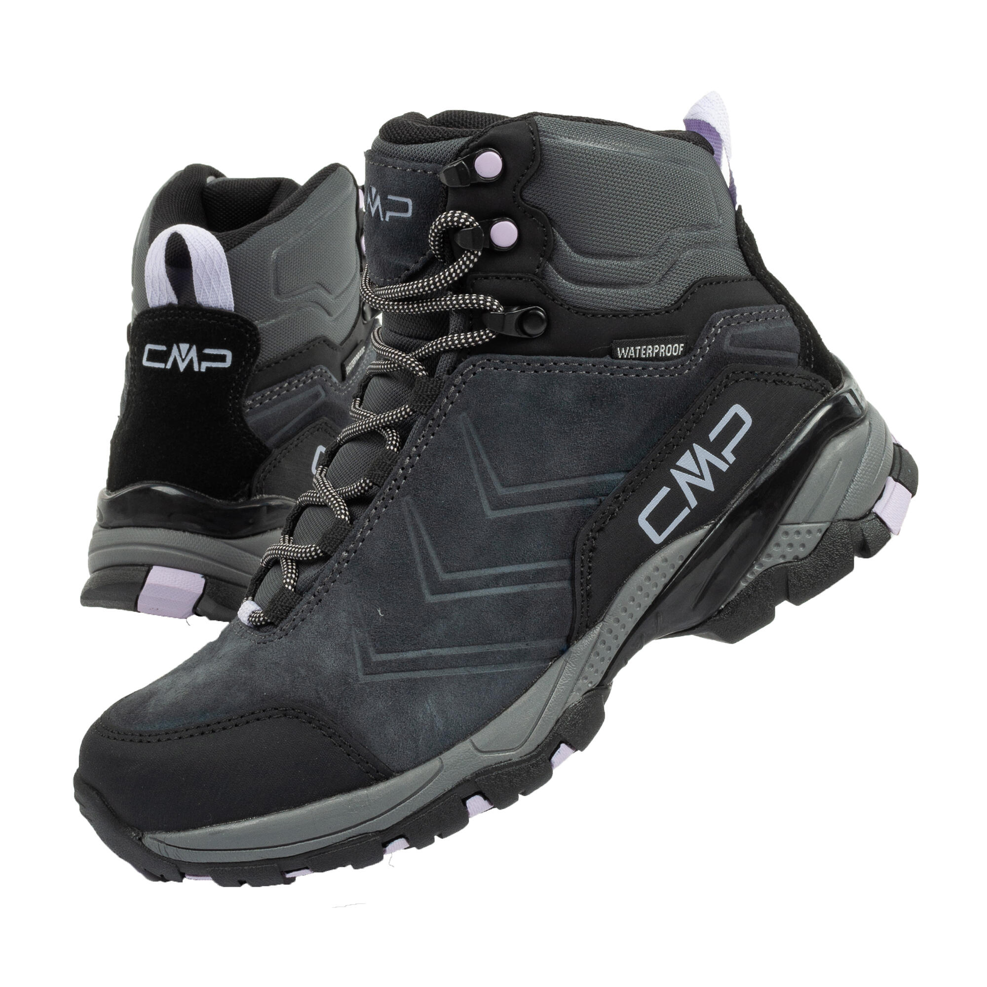 Buty damskie trekkingowe CMP Melnick - Czarny, Szary | taternik-sklep