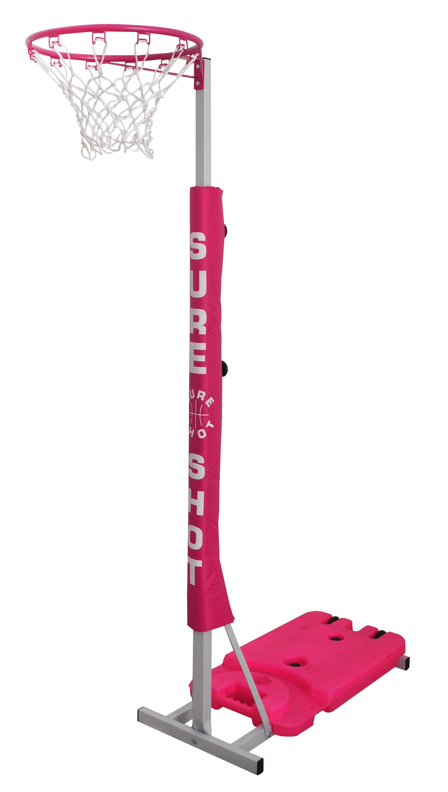 Sure Shot Easiplay Netball Hoop in Pink | Decathlon